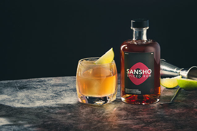Sansho Spiced Rum Dark & Stormy | Recipe | The Wasabi Company