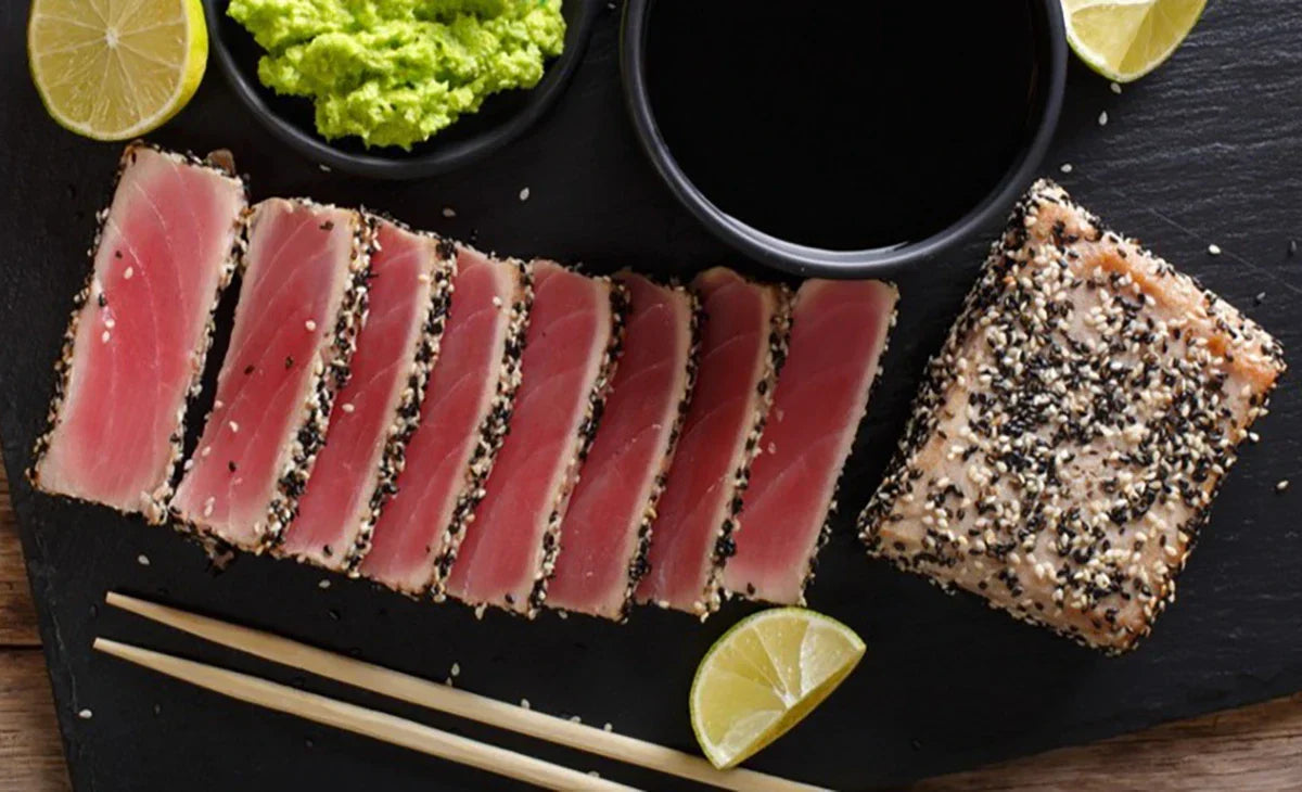 Tuna Tataki with IKI Sweet Soy Sauce | Recipe | The Wasabi Company