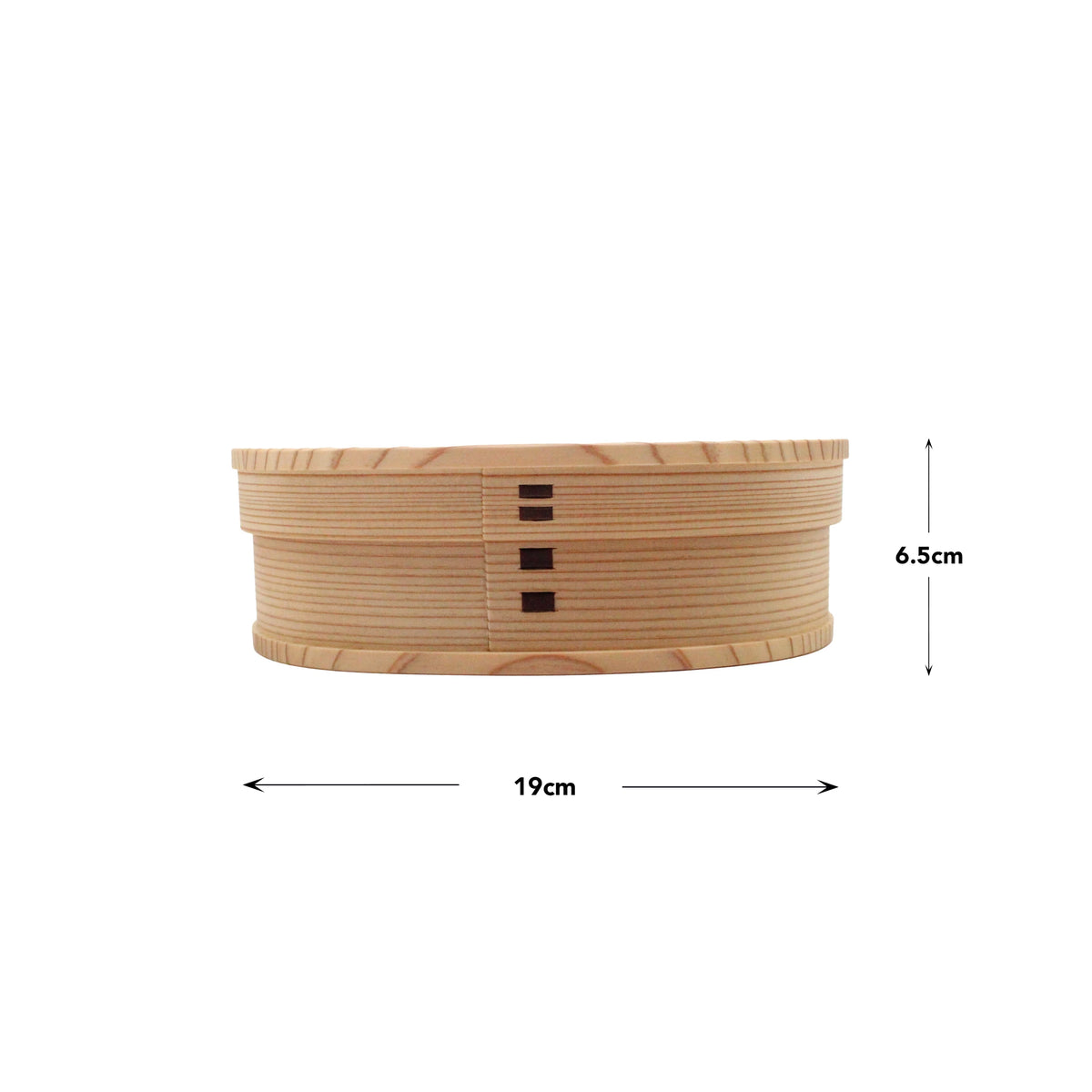 Wooden Oval Bento Box | Magewappa | The Wasabi Company