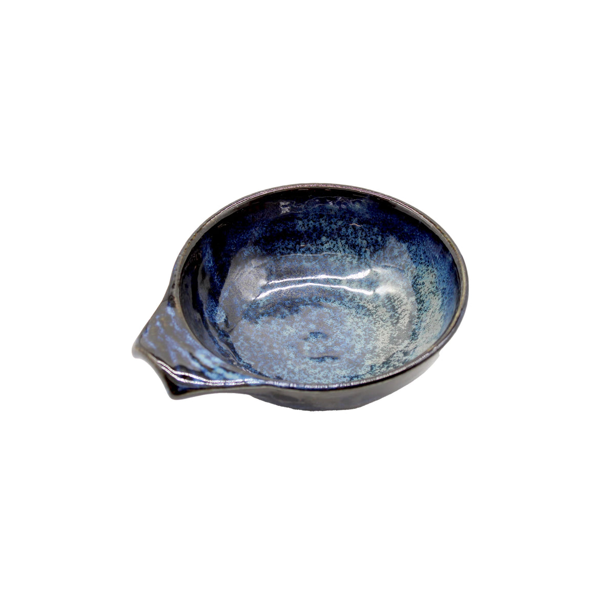 Indigo Blue Bowl With Handle | Tableware | The Wasabi Co – The Wasabi ...