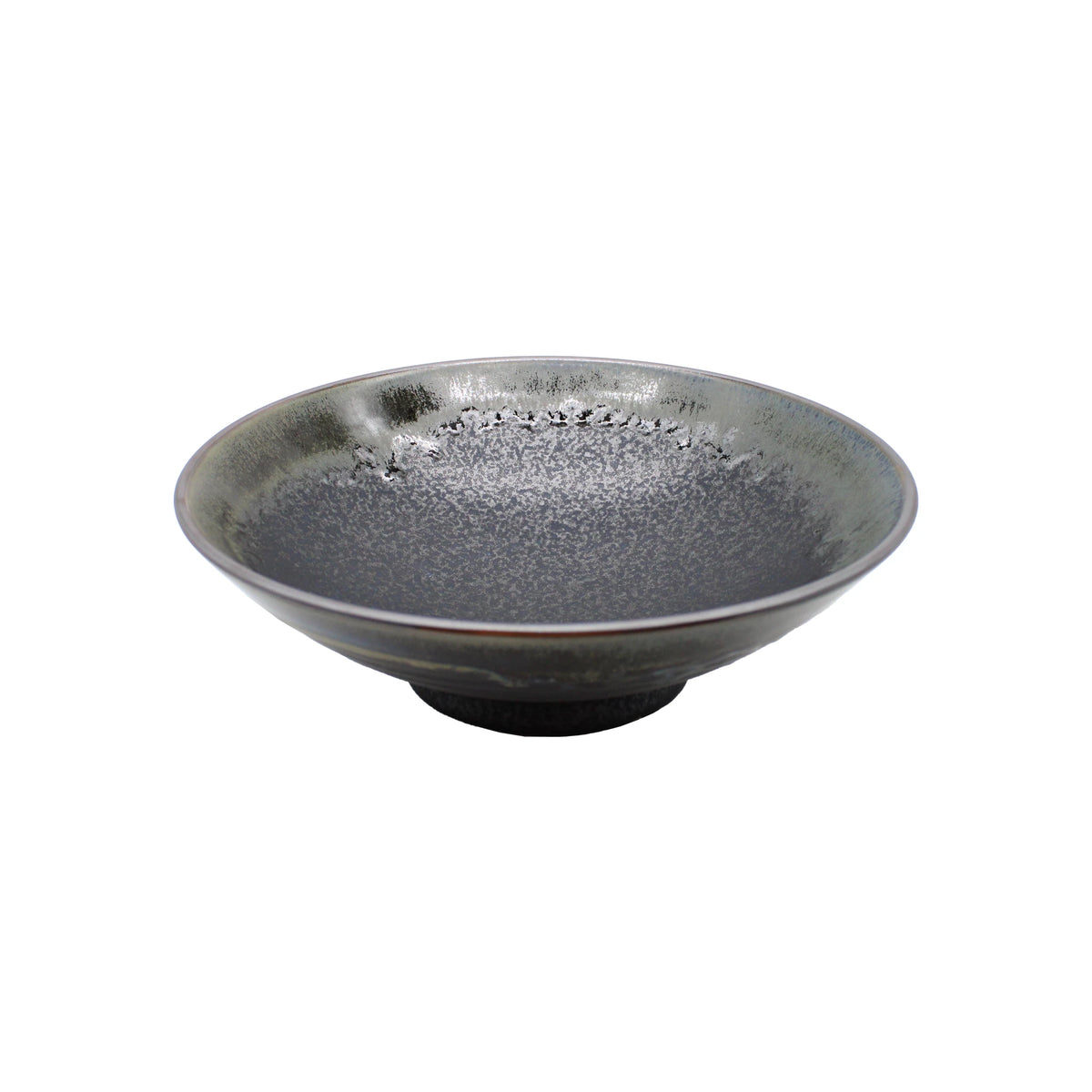 Matt Black Ramen Bowl with Gloss Rim | The Wasabi Company