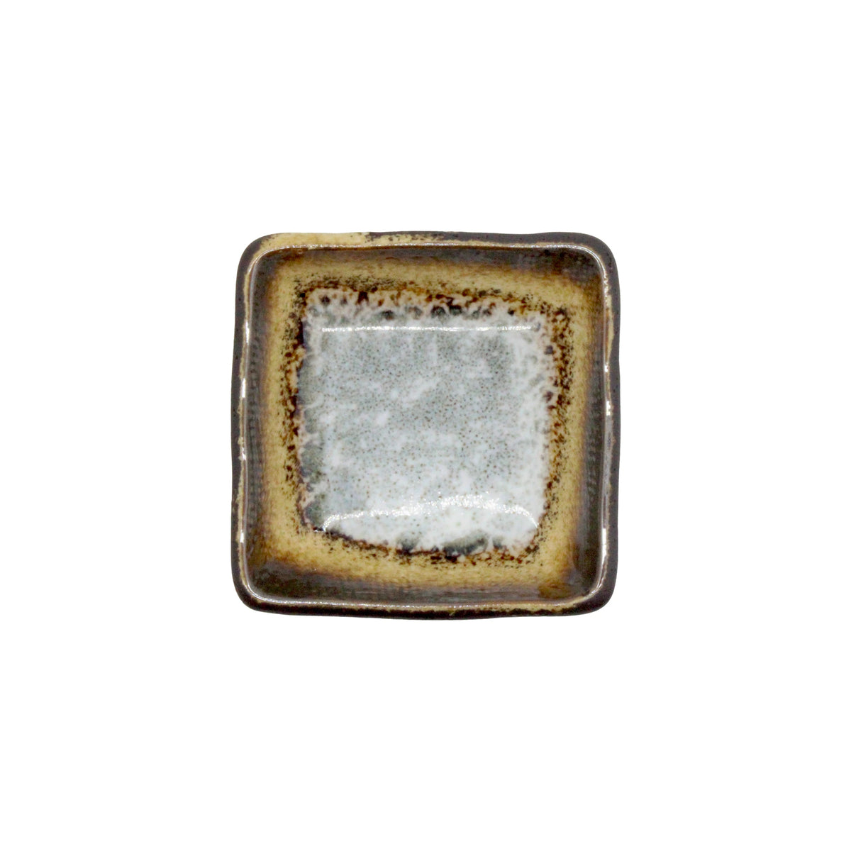 Akane Grey Square Soy Sauce Dish | The Wasabi Company
