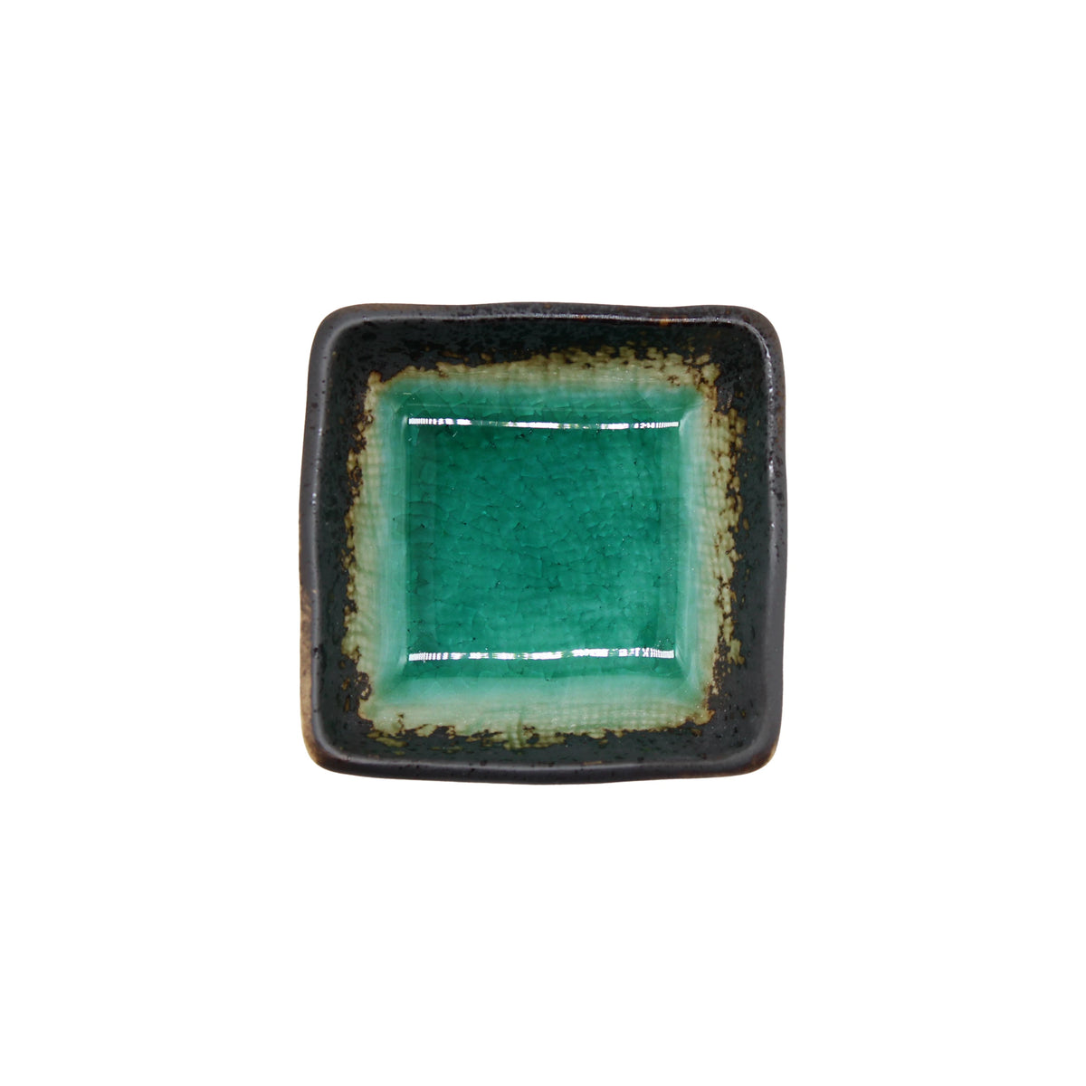 Square Soy Sauce Dish Turquoise Blue | Tableware | The Wasabi Company