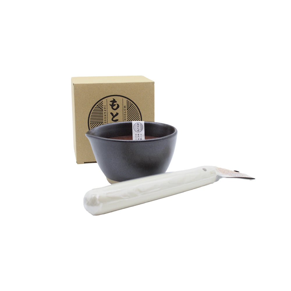 Suribachi Motoshige - Black Pestle & Mortar | The Wasabi Co – The ...