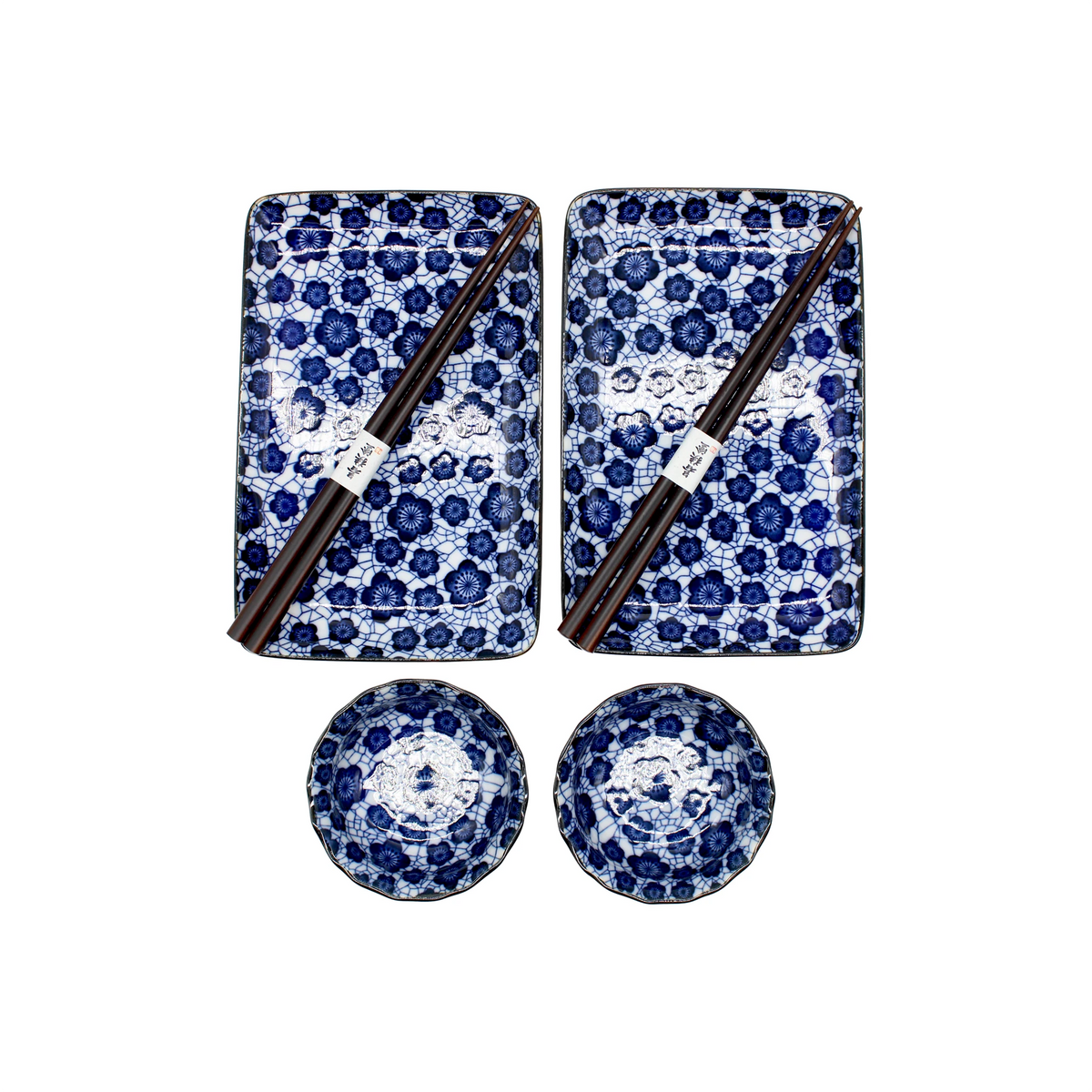 Sushi Gift Set in Blue Plum | Tableware | The Wasabi Co – The Wasabi ...